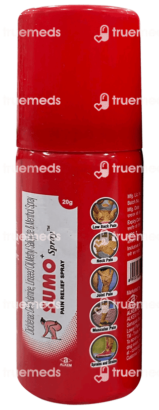 Sumo Plus 116 Spray 20 Gm - Uses, Side Effects, Dosage, Price | Truemeds