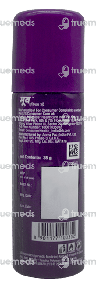 Moov Spray 35 Gm - Uses, Side Effects, Dosage, Price | Truemeds