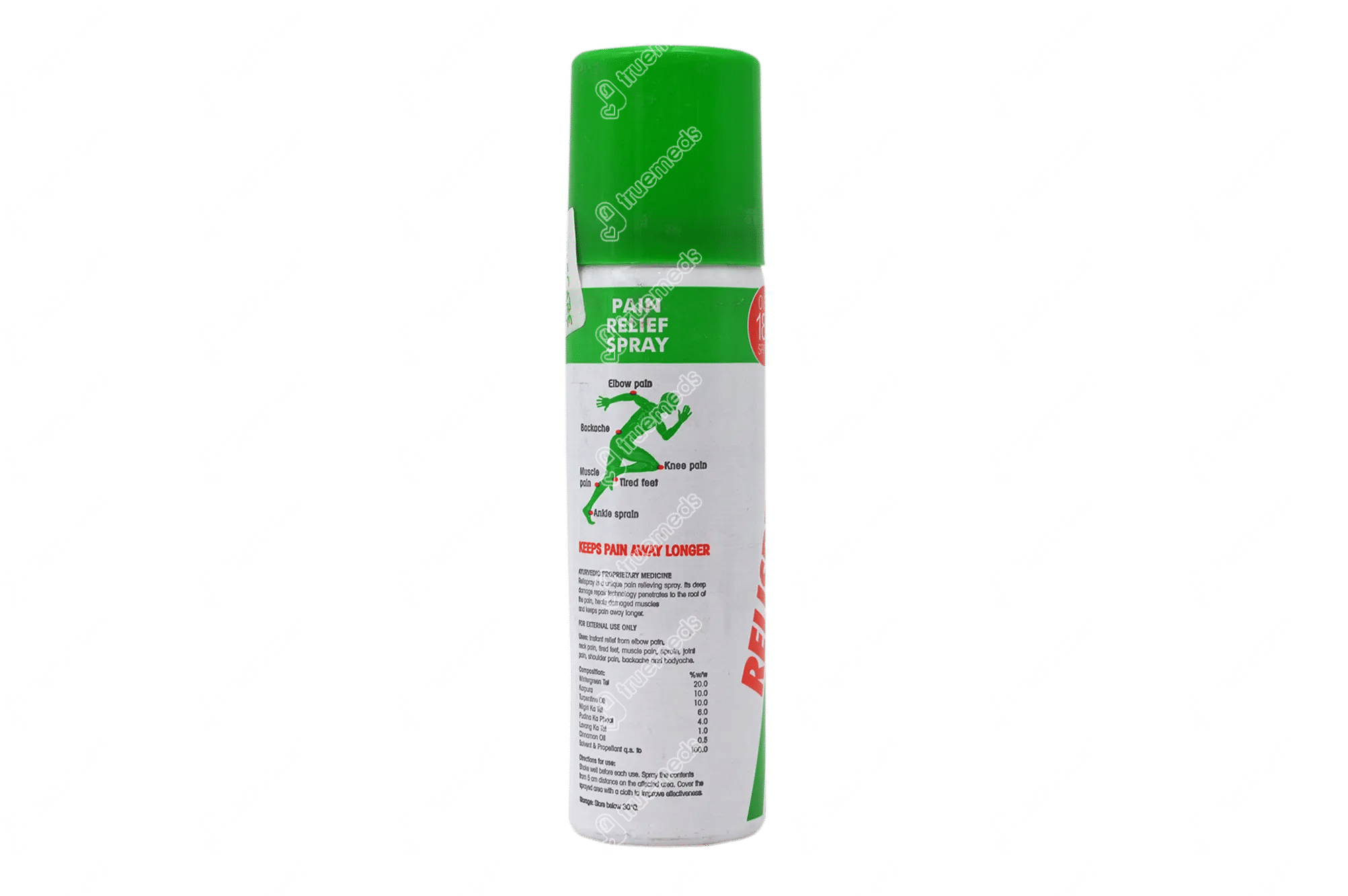 Relispray Spray 36 GM - Uses, Side Effects, Dosage, Price | Truemeds