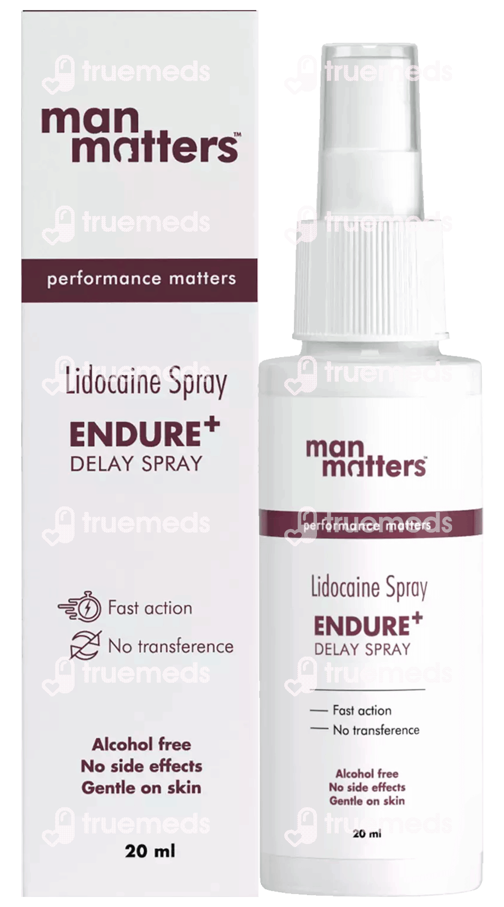 Man Matters Endure Delay Spray 20 Ml - Uses, Side Effects, Dosage ...