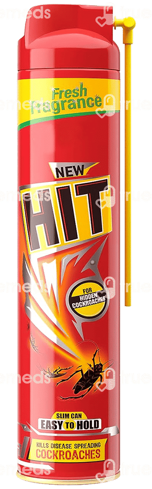 Hit Cockroach Killer Spray 400 Ml - Uses, Side Effects, Dosage, Price ...