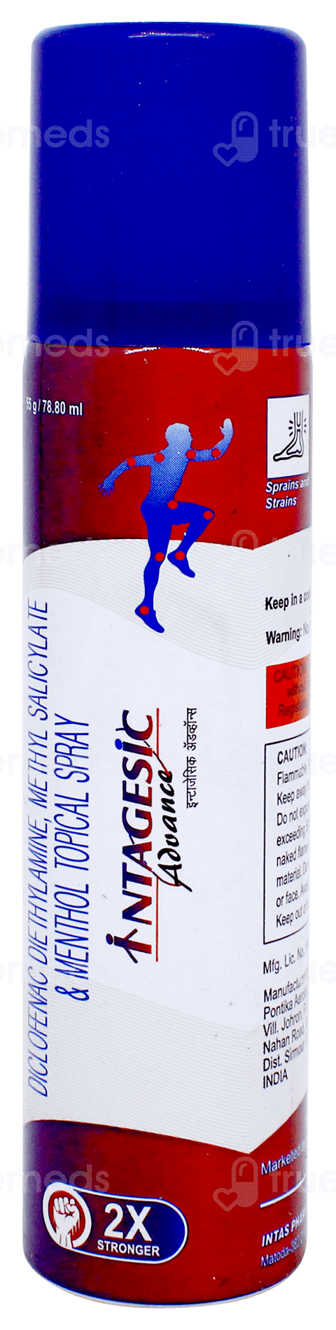 Volini Maxx Spray 55 Gm - Uses, Side Effects, Dosage, Price | Truemeds