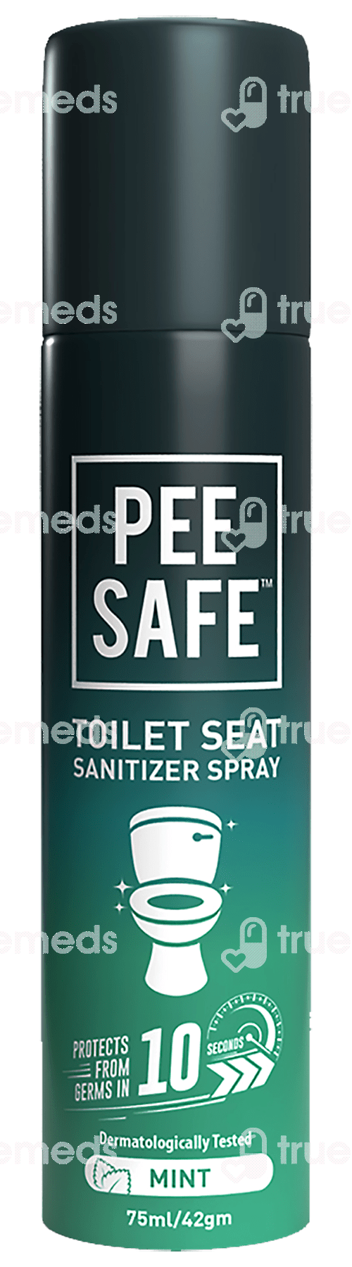 Pee Safe Toilet Seat Sanitizer Spray Mint 75 Ml - Uses, Side Effects ...