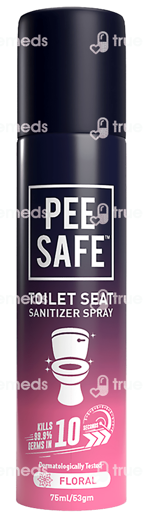 Pee Safe Toilet Seat Sanitizer Spray Floral 75 Ml - Uses, Side Effects ...