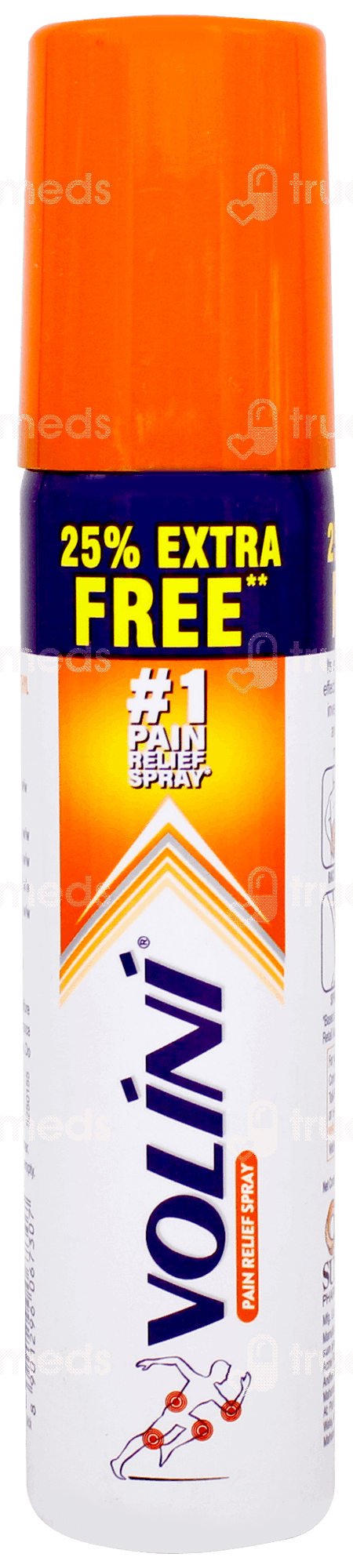 Volini Pain Relief Spray 42gm+11gm Free: Uses, Side Effects, Price ...