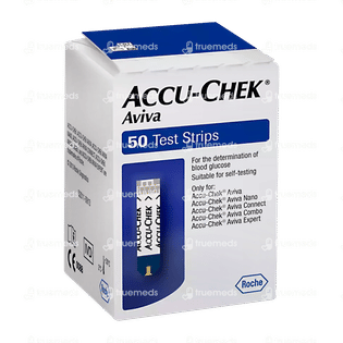 Accu Chek Aviva Strips 50 - Uses, Side Effects, Dosage, Price | Truemeds