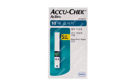 Accu Chek Active Strips 10 - Uses, Side Effects, Dosage, Price | Truemeds