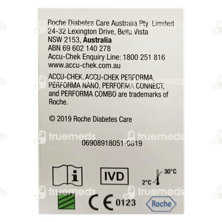Accu Chek Performa Strips 100 - Uses, Side Effects, Dosage, Price ...