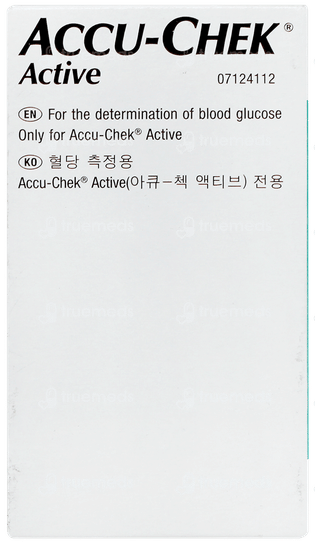 Accu Chek Active Strips 50 - Uses, Side Effects, Dosage, Price | Truemeds