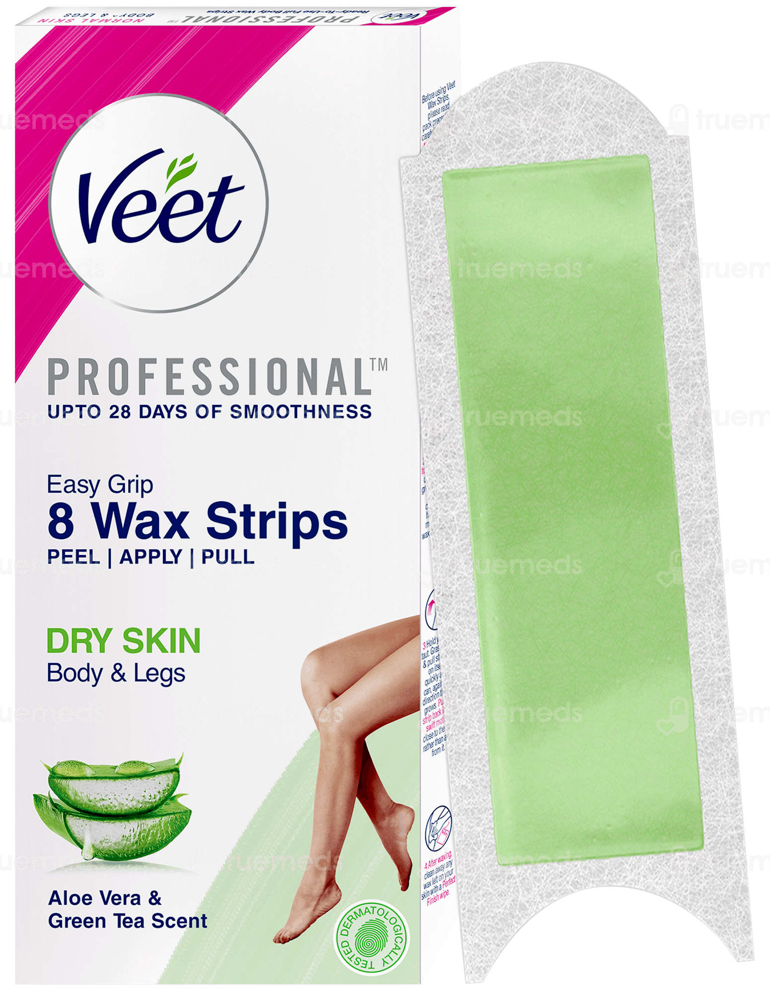Veet Professional Waxing Kit 8 Strips - Uses, Side Effects, Dosage ...