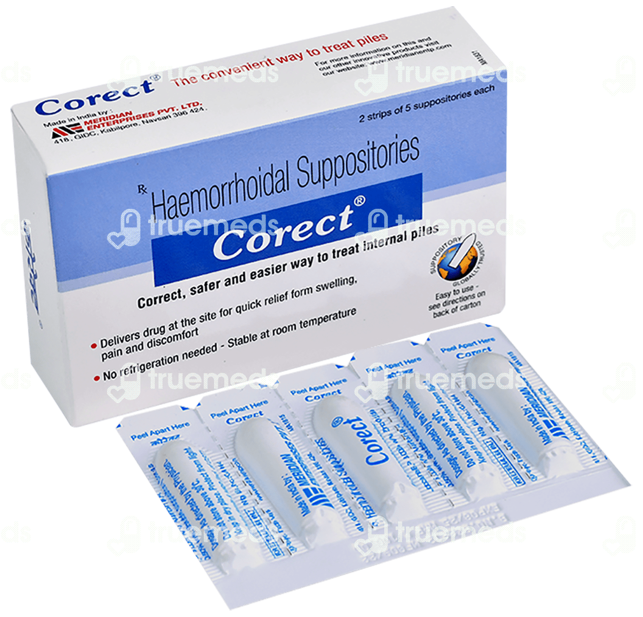 Corect Suppository 5 - Uses, Side Effects, Dosage, Price | Truemeds