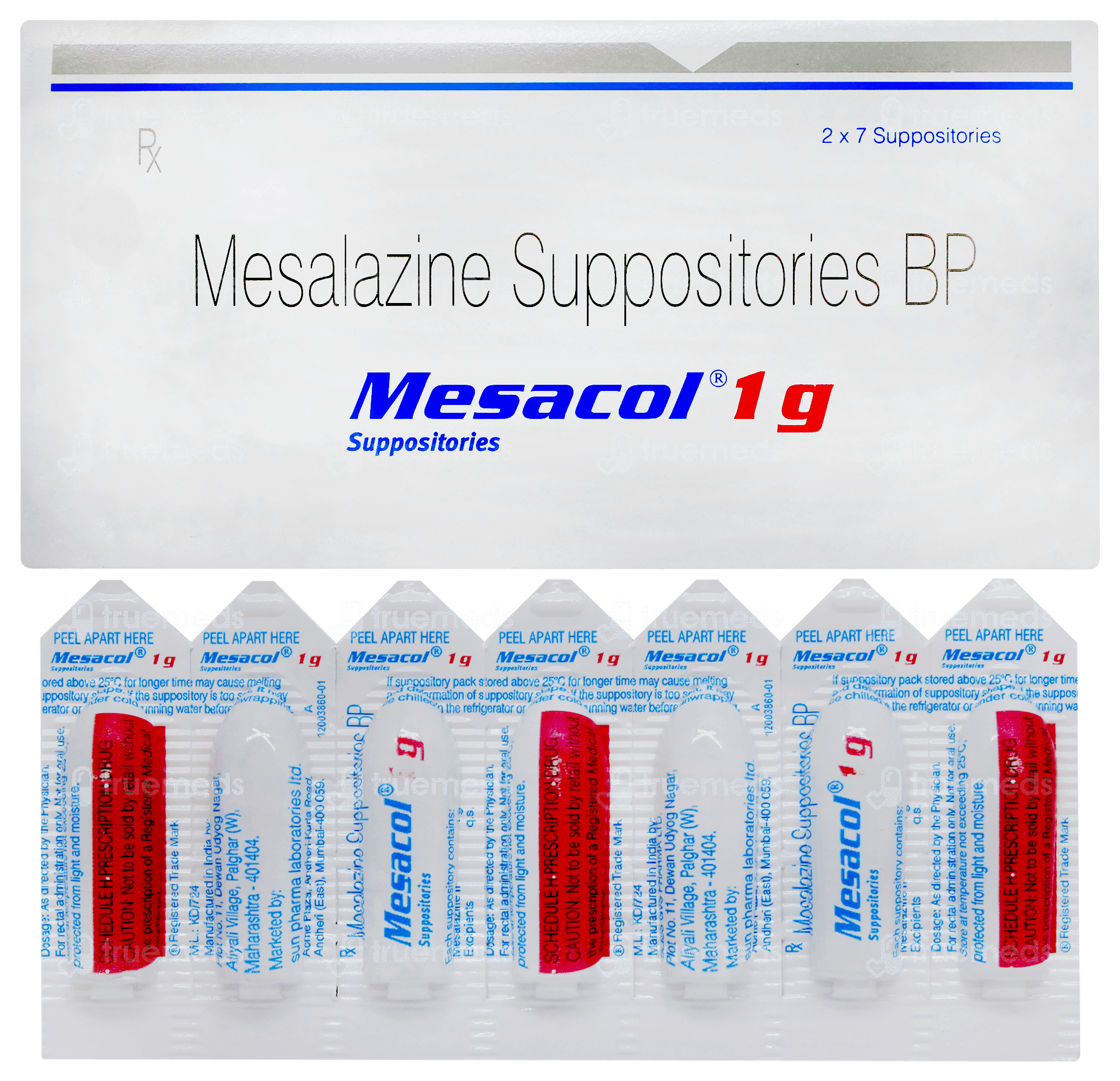 Mesacol 1g Suppositories: Uses, Side Effects, Price & Substitutes