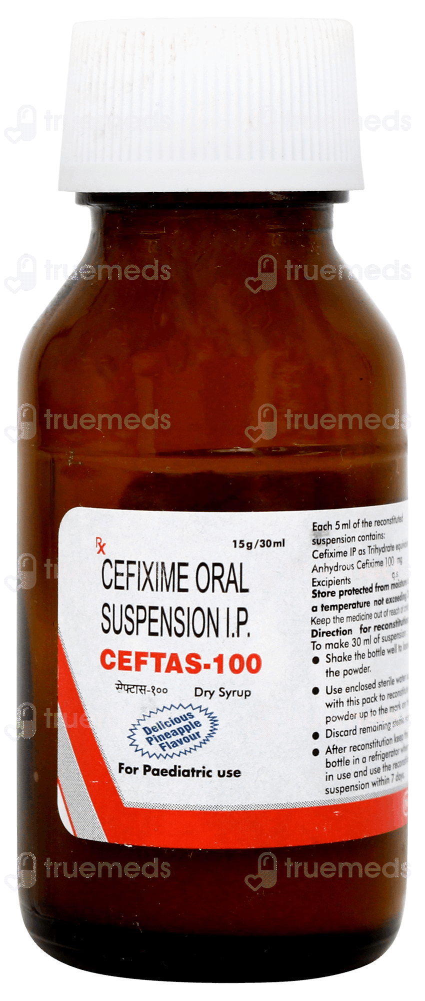 Ceftas 100 Mg Dry Syrup 30 Ml - उपयोग, साइड इफेक्ट्स, खुराक, कीमत ...