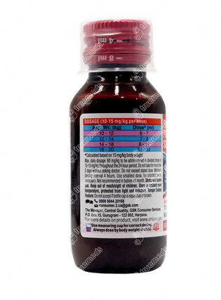 Crocin 120 Strawberry Flavour Suspension: Uses, Side Effects, Price ...