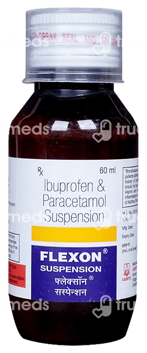Flexon 100/162.5 MG Suspension 60 ML | Order Flexon 100/162.5 MG ...