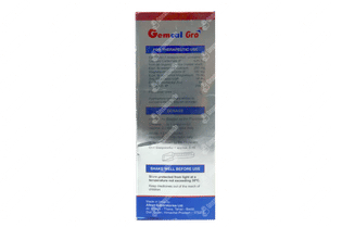 Gemcal Gro 250 Mg200iu Suspension 200 Ml - Uses, Side Effects, Dosage ...