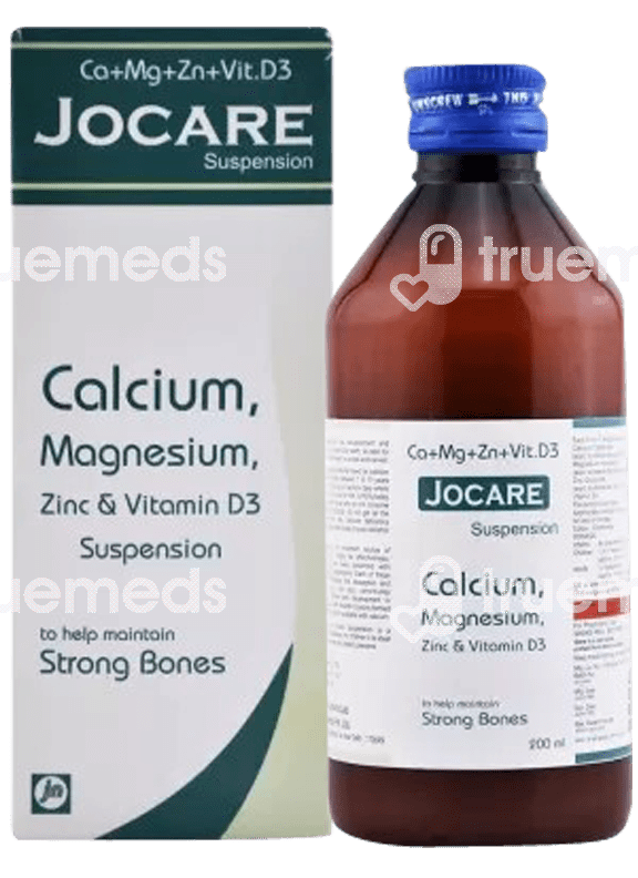 Jocare Suspension 200 Ml - Uses, Side Effects, Dosage, Price | Truemeds