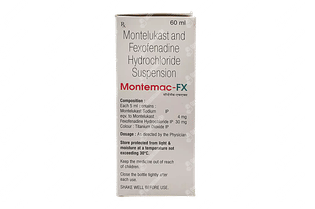 Montemac Fx 430 Mg Suspension 60 Ml - Uses, Side Effects, Dosage, Price ...