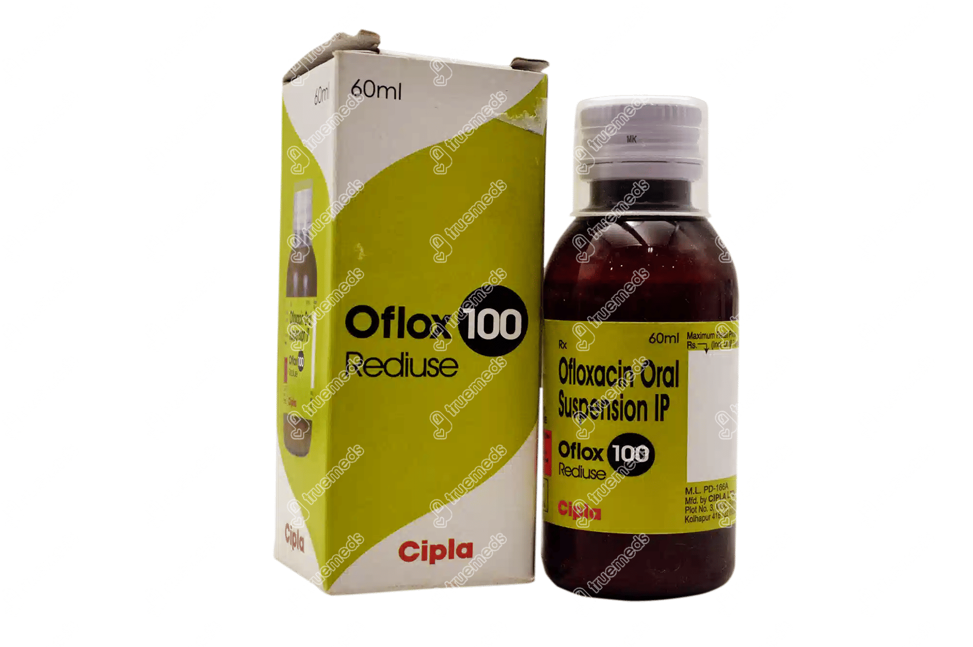 Oflox 100 MG Suspension 60 ML | Order Oflox 100 MG Suspension 60 ML ...