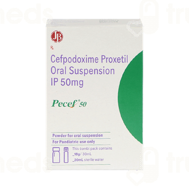 Pecef 50 Mg Suspension 30 Ml: Uses, Side Effects, Price & Substitutes