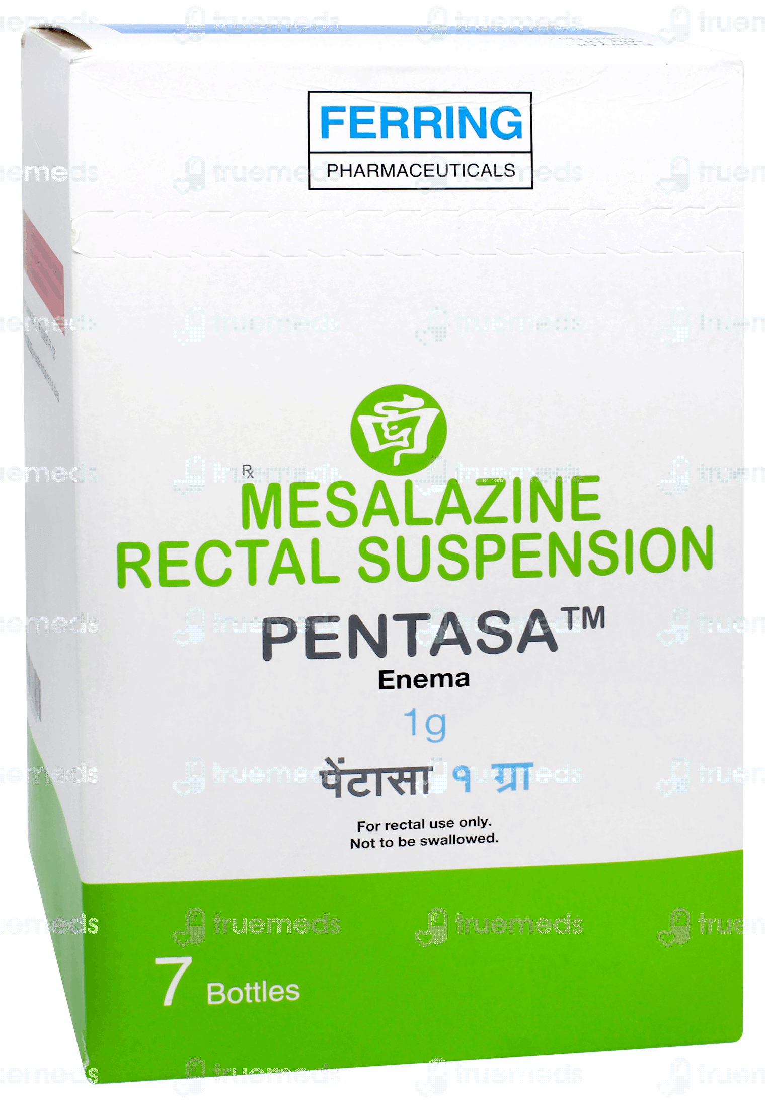 Pentasa Enema 1000 Mg Suspension 100 Ml - Uses, Side Effects, Dosage ...