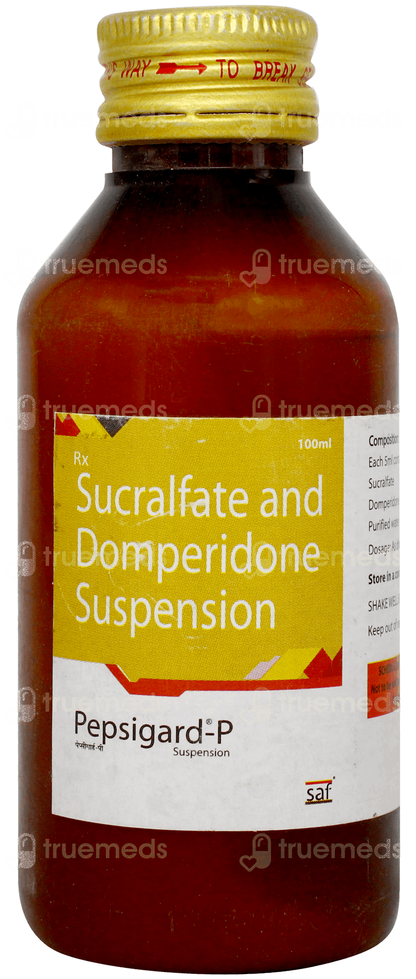 Pepsigard P 5005 Mg Suspension 100 Ml - Uses, Side Effects, Dosage ...
