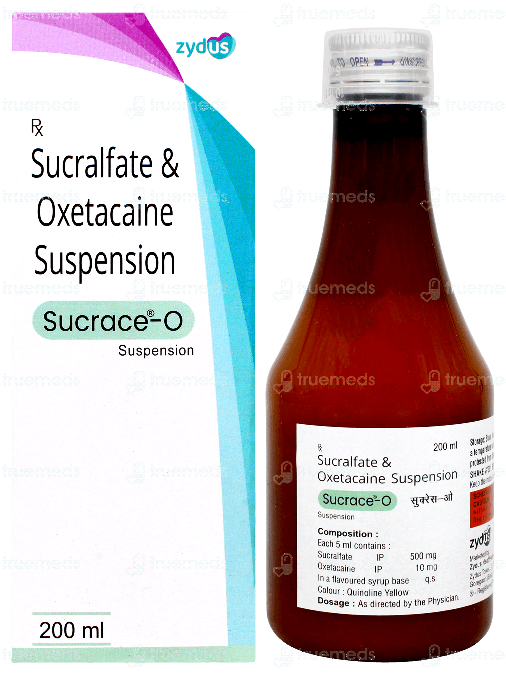 Sucrace O Suspension 200ML: Uses, Side Effects, Price & Substitutes