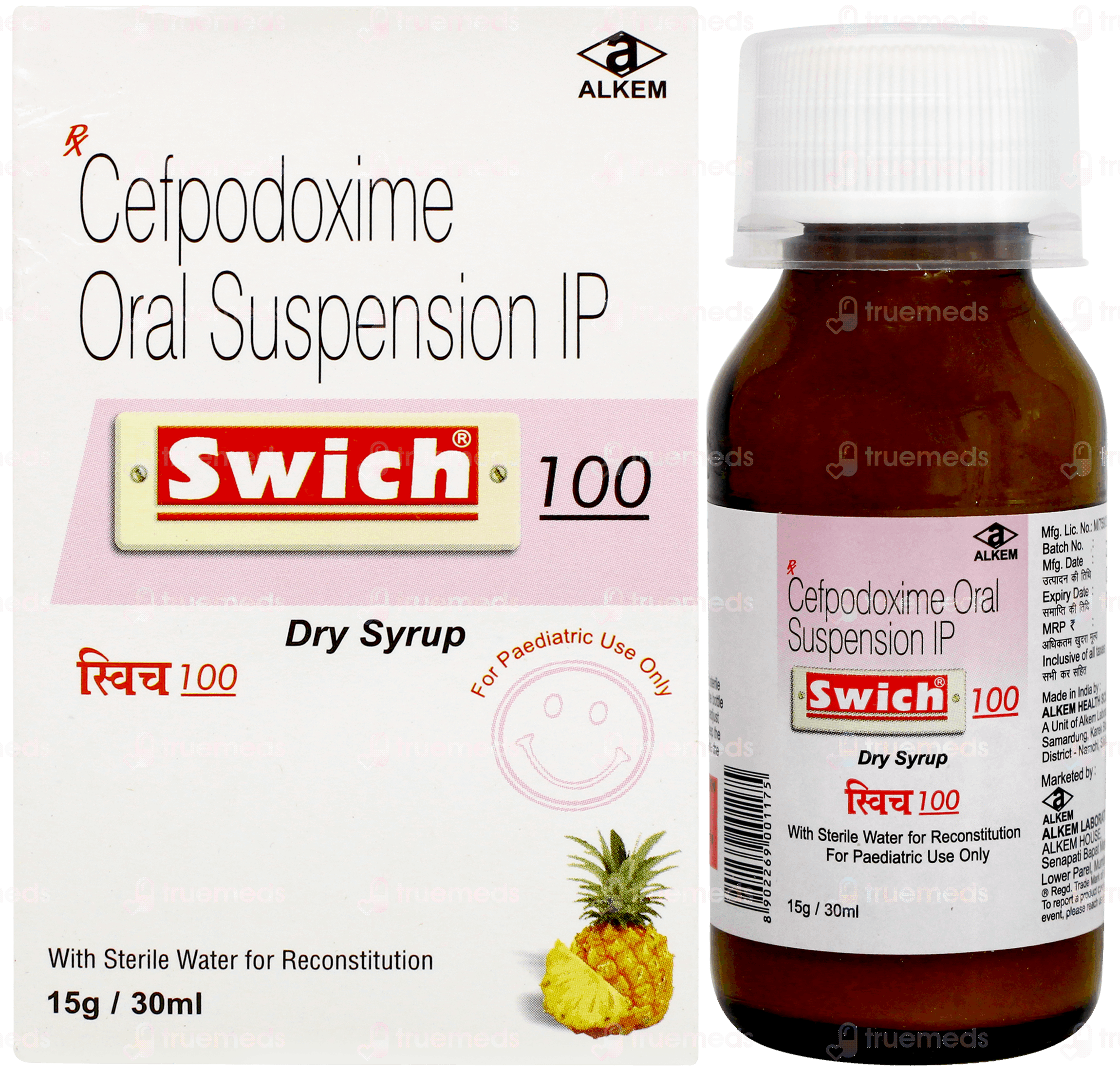 Swich 100 Mg Dry Syrup: Uses, Side Effects, Price & Substitutes