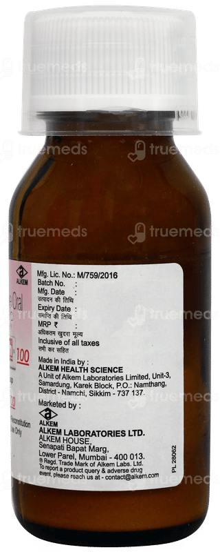 Swich 100 Mg Dry Syrup: Uses, Side Effects, Price & Substitutes