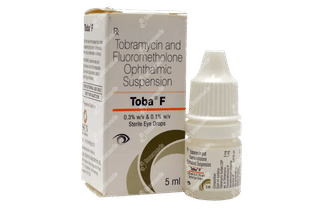 Toba F 0301 Eye Drops 5 Ml - Uses, Side Effects, Dosage, Price | Truemeds