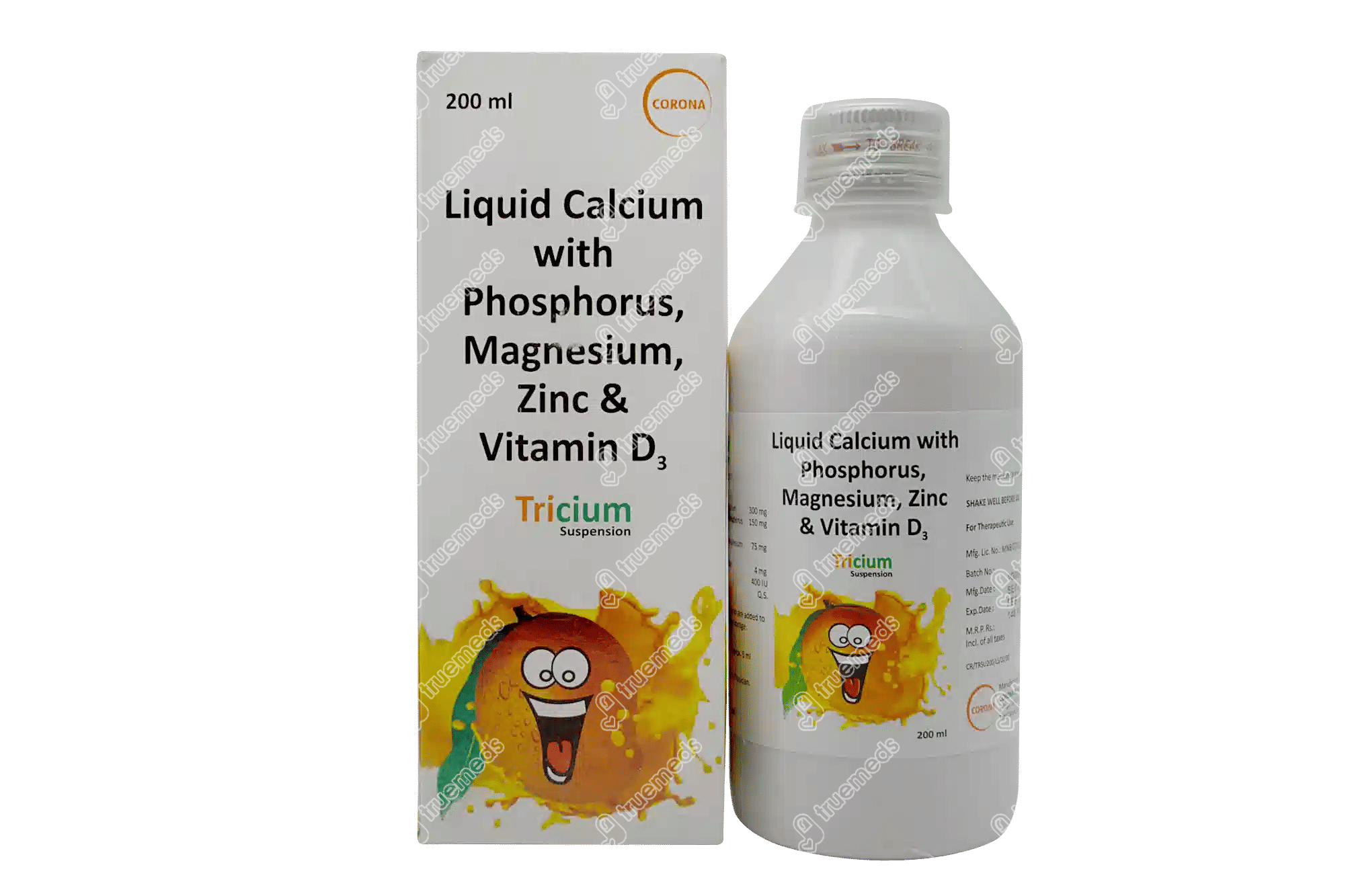 Tricium Suspension 200 Ml - Uses, Side Effects, Dosage, Price | Truemeds