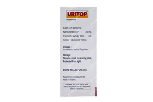 Uritop 25 Mg Suspension 100 Ml - Uses, Side Effects, Dosage, Price ...