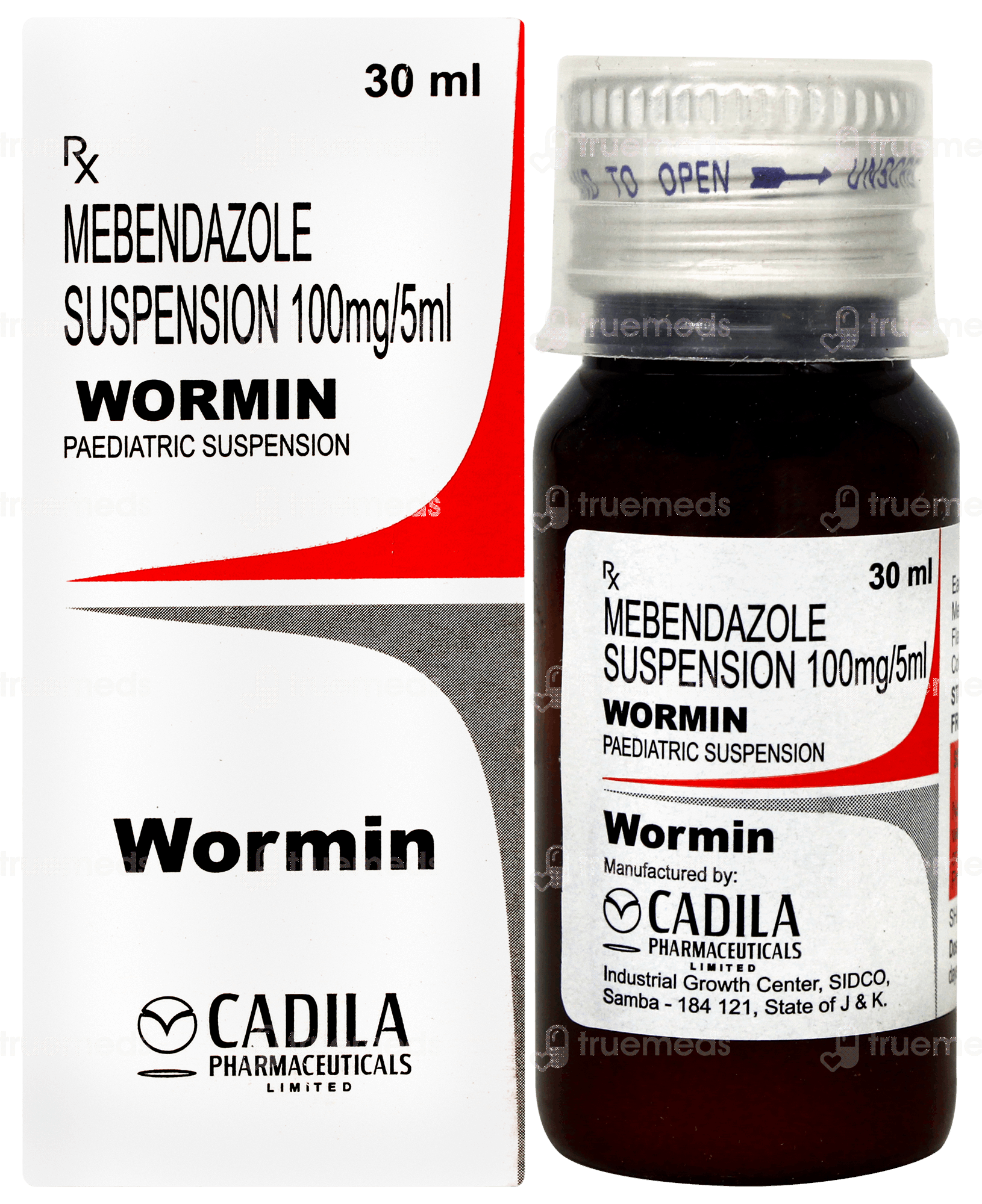 Wormin 100 MG Suspension 30 ML | Order Wormin 100 MG Suspension 30 ML ...