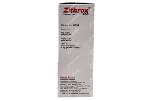 Zithrox 200 MG Suspension: Uses, Side Effects, Price & Substitutes