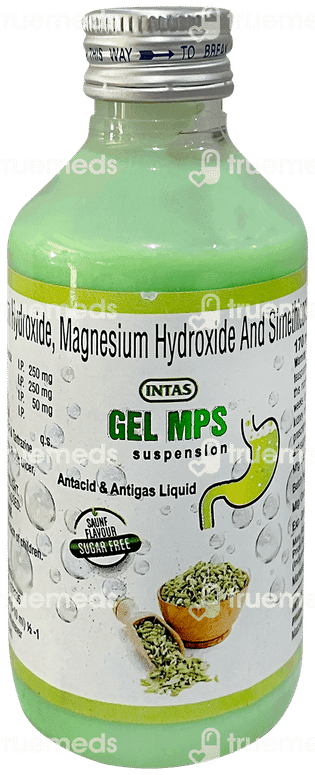 Gel Mps Sugar Free Saunf Flavour Suspension 170 Ml - Uses, Side Effects ...