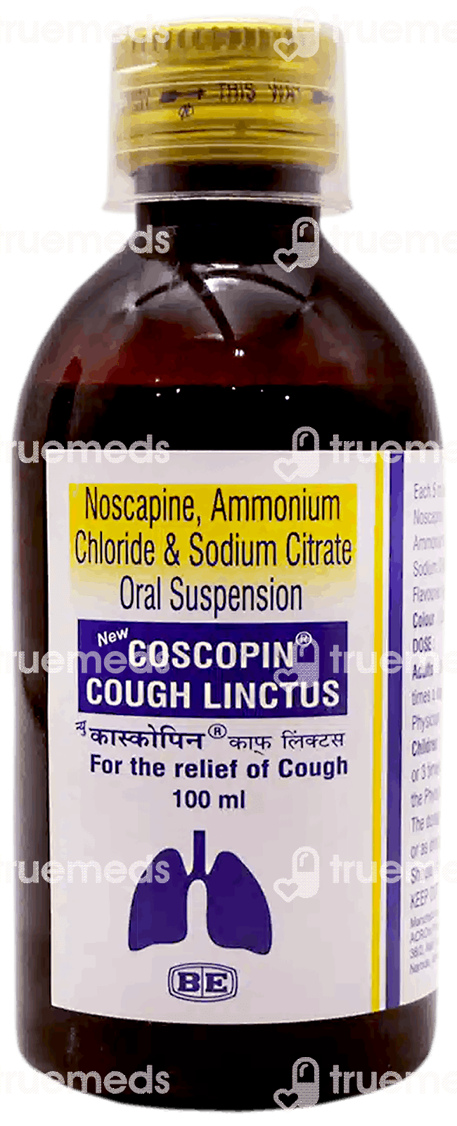 New Coscopin Linctus 100 Ml - Uses, Side Effects, Dosage, Price | Truemeds