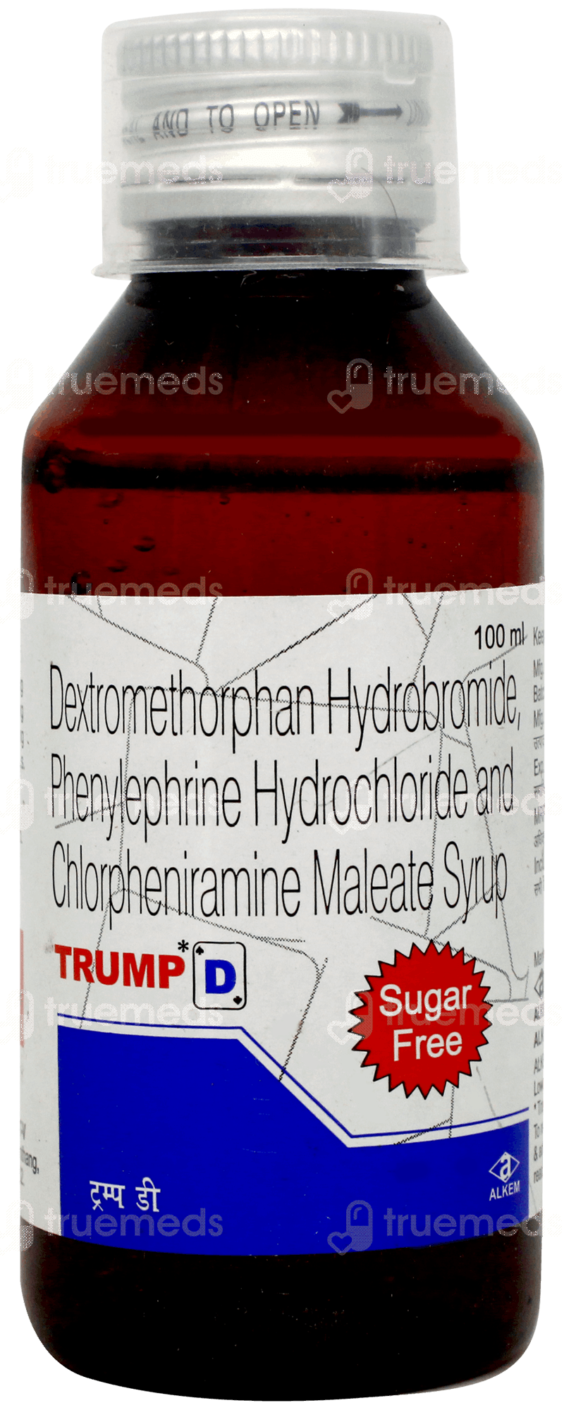 Trump D Sugar Free Syrup 100ml - Uses, Side Effects, Dosage, Price ...