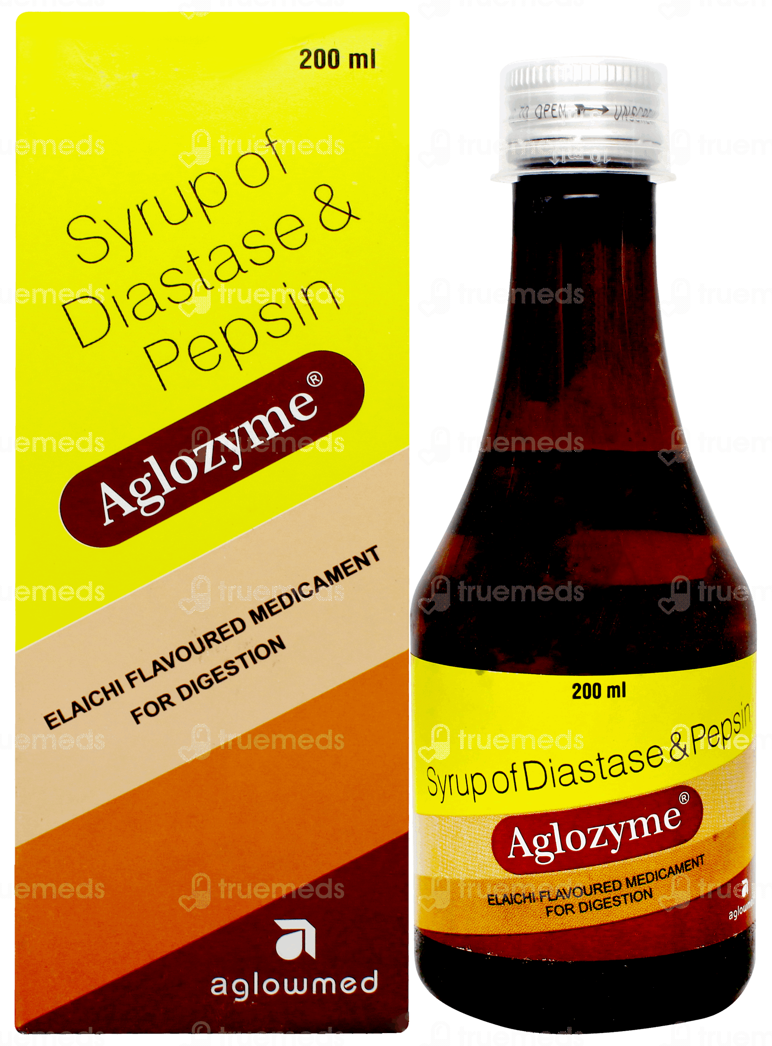 Aglozyme 10/50 MG Syrup 200 ML | Order Aglozyme 10/50 MG Syrup 200 ML ...