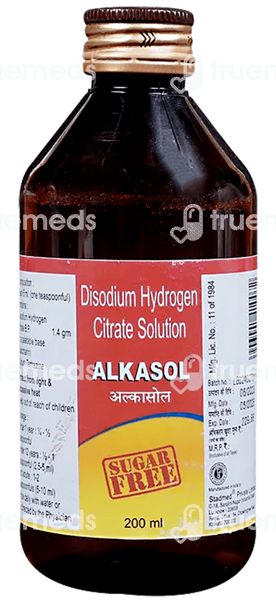 Disodium Hydrogen Citrate | Uses, Side Effects & Medicines | Truemeds