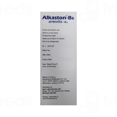Alkaston B6 1100/375 MG Syrup 200 ML | Order Alkaston B6 1100/375 MG ...