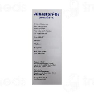 Alkaston B6 1100/375 MG Syrup 200 ML | Order Alkaston B6 1100/375 MG ...