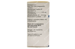 Allercet M 4/2.5 MG Syrup 60 ML | Order Allercet M 4/2.5 MG Syrup 60 ML ...