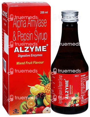 Alzyme Mixed Fruit 7.5/12.5 MG Syrup 200 ML | Order Alzyme Mixed Fruit ...