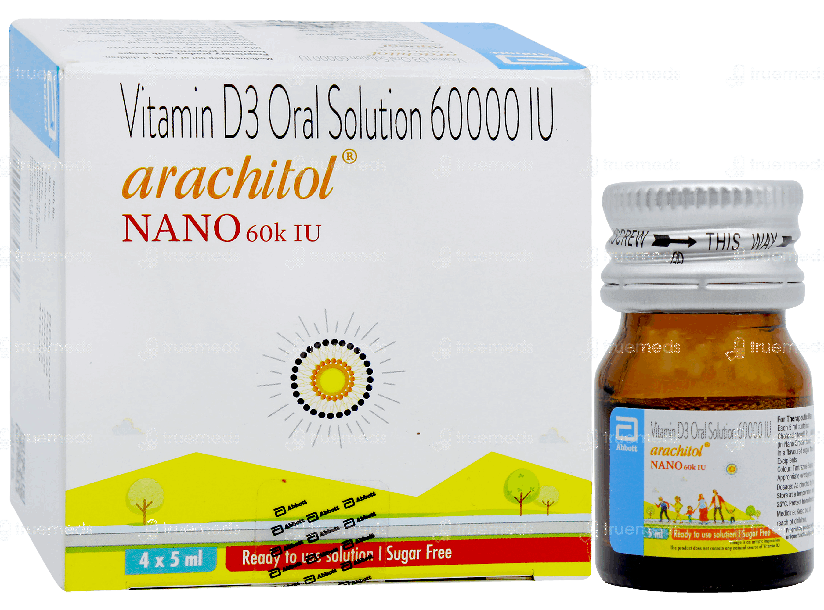 Arachitol Nano 60k Oral Solution: Uses, Side Effects, Price & Substitutes