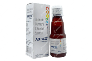 Axbex Syrup 100 Ml - Uses, Side Effects, Dosage, Price | Truemeds