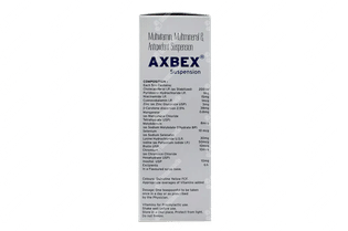 Axbex Syrup 100 Ml - Uses, Side Effects, Dosage, Price | Truemeds