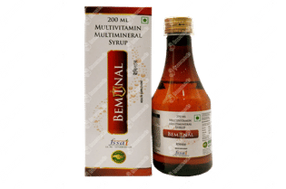 Beminal Syrup 200 Ml - Uses, Side Effects, Dosage, Price | Truemeds