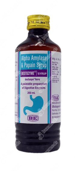 Bestozyme 75/60 MG Syrup 200 ML - Uses, Side Effects & Dosage from Truemeds
