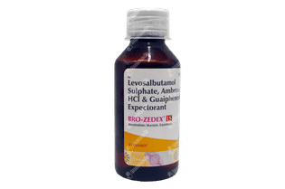 Bro Zedex Ls Syrup 100 Ml - Uses, Side Effects, Dosage, Price | Truemeds