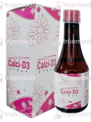 Calci D3 250 Mg025mcg Syrup 200 Ml - Uses, Side Effects, Dosage, Price ...